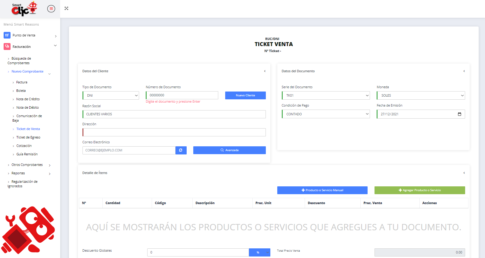 ¿Que son losTickets de Venta? – SmartClic